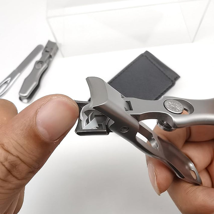 LuxGrip - Worlds Best Nail Clipper